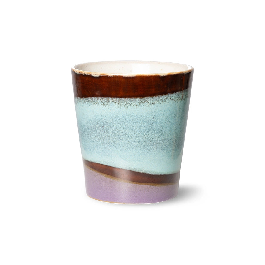 HKliving USA ACE7127 Ceramic 70's single serving coffee cup Patina ...